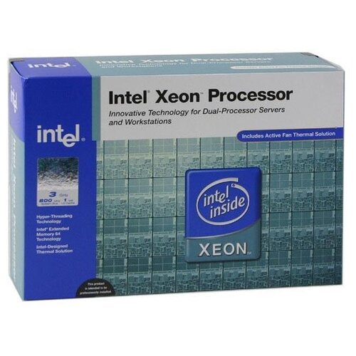 Процессор Intel Xeon 3000MHz Irwindale S604,  1 x 3000 МГц, BOX