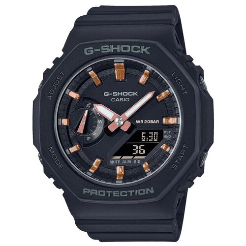Наручные часы CASIO GMA-S2100-1A, черный, серебряный