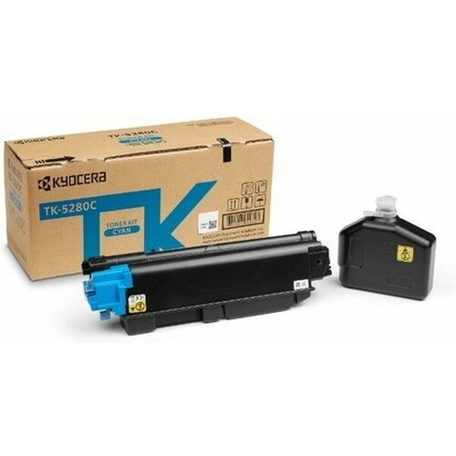 Kyocera-Mita TK-5280C Тонер-картридж, Cyan {P6235cdn/ M6235cidn/M6635cidn (11000стр)}