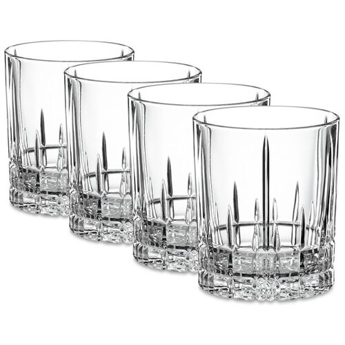 Набор бокалов Spiegelau Perfect Serve Collection Perfect D.O.F. Glass для виски 4500176, 370 мл, 4 шт., бесцветный