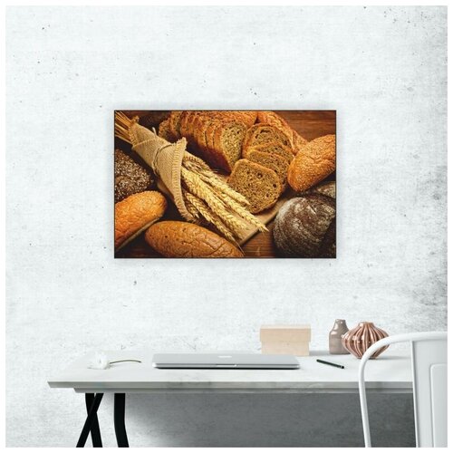 Постер Пекарня, хлеб Тип 4 40х30 см в тубусе ПолиЦентр