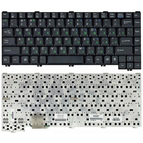 Клавиатура для ноутбука HP Compaq Presario 1230 черная