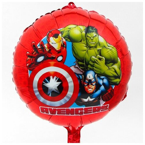 Воздушный шар фольгированный MARVEL Мстители "Avengers", 16 дюйм