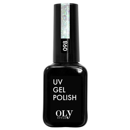 Olystyle гель-лак для ногтей UV Gel Polish, 10 мл, 098 galaxy green