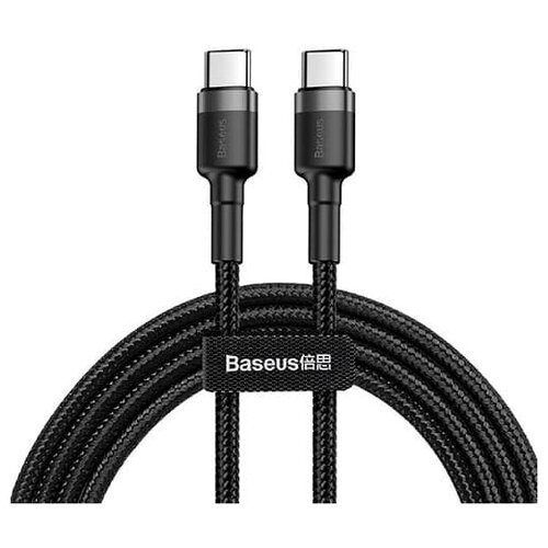 Baseus Cafule Series Type-C PD2.0 60W Flash charge Cable (20V 3A) 2M Gray black