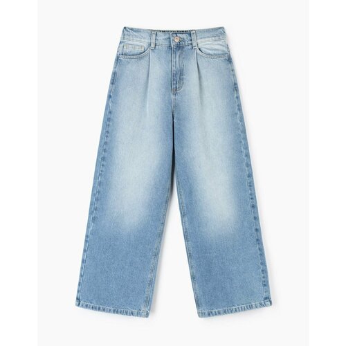 Джинсы  Gloria Jeans, размер 9-10л/140 (34), синий