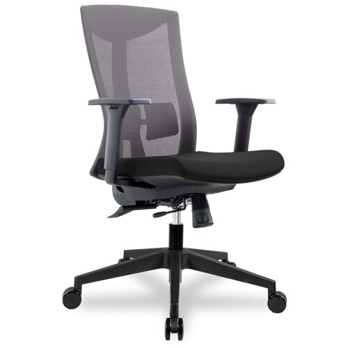 Кресло компьютерное OfficeMan Grey