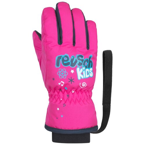 Перчатки Reusch, размер 0, розовый
