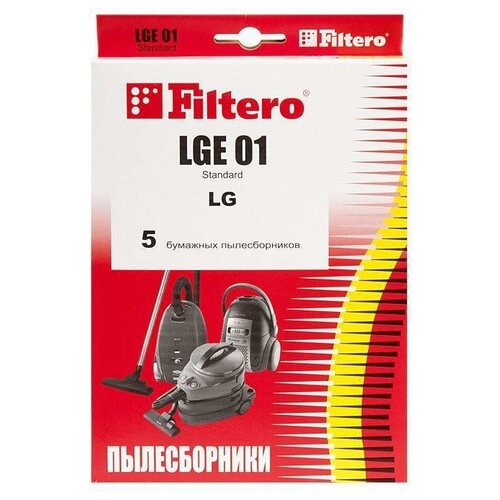 Мешки для пылесосов LG, Clatronic, Evgo, Cameron Filtero LGE 01 (5 штук)