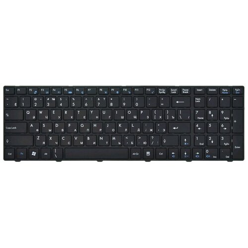 Клавиатура для MSI A6200, GT70, GT60, GX60, CX61, GE70 2PL и др. с рамкой