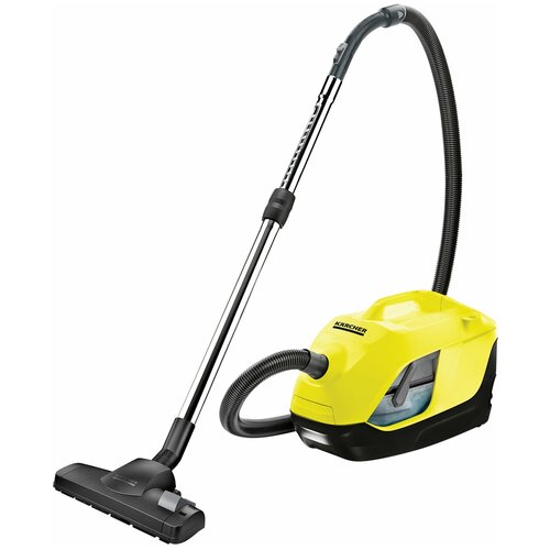 Пылесос KARCHER (керхер) DS 6, с аквафильтром, потребяемая мощность 650 Вт, желтый, 1.195-220.0