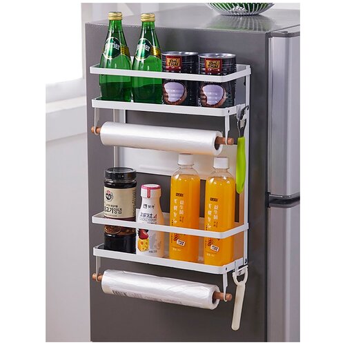 Кухонная стойка-органайзер магнитный на холодильник ORISMA