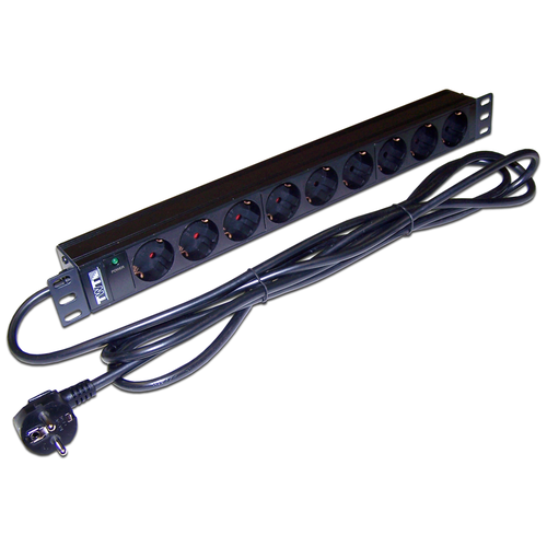 Блок розеток TWT PDU19-16A9P-3.0 черный