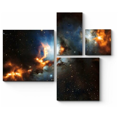Модульная картина Туманность Ориона 142x118