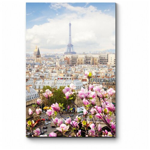 Модульная картина Весна в Париже 20x30