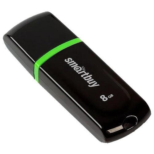 Память Smart Buy "Paean" 8GB, USB 2.0 Flash Drive, черный