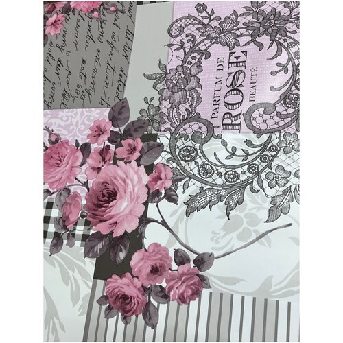 Скатерть, Клеенка на стол dekorama 70x140см Pink Roses DEK-195C