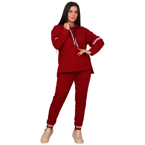 Комплект одежды Dianida, размер 48, бордовый