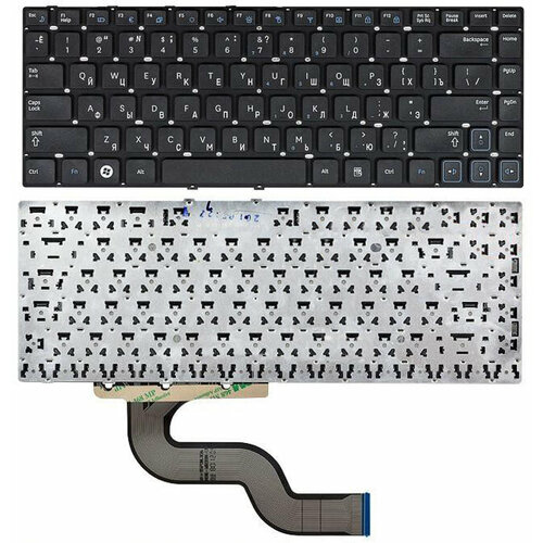 Клавиатура для ноутбука Samsumg 9Z. N5PSN.30R черная без рамки