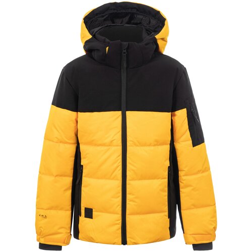 Куртка ICEPEAK, размер 128, 34, желтый, черный