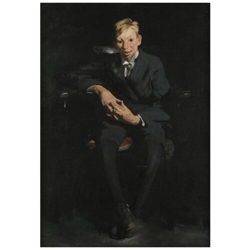 Репродукция на холсте Фрэнки, Мальчик Органа Беллоуз Джордж Уэсли 50см. x 72см.