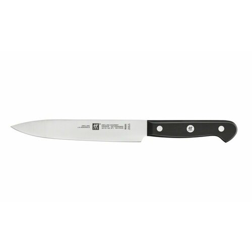 Нож для нарезки Zwilling Gourmet, 16 см, черный