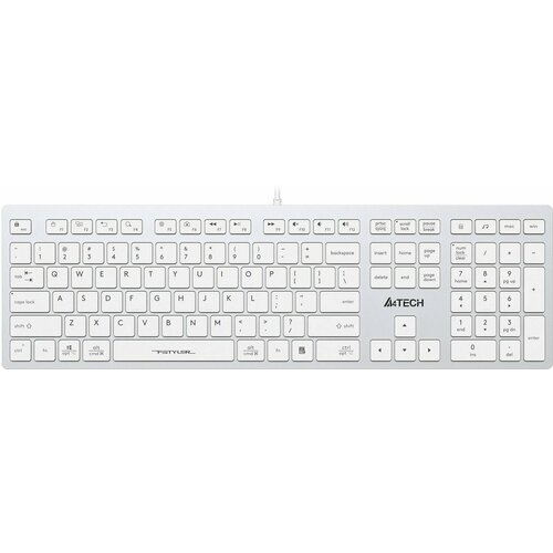 Клавиатура A4TECH Fstyler FX50 белый (FX50 WHITE)