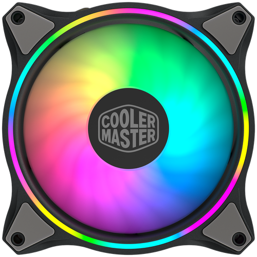 Вентилятор для корпуса Cooler Master MasterFan MF120 Halo, черный/ARGB