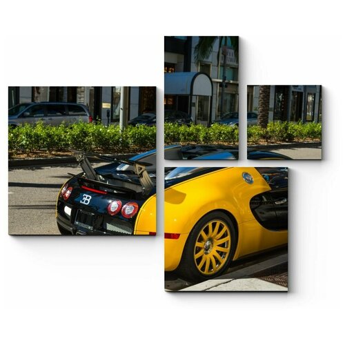 Модульная картина Bugatti Veyron112x93