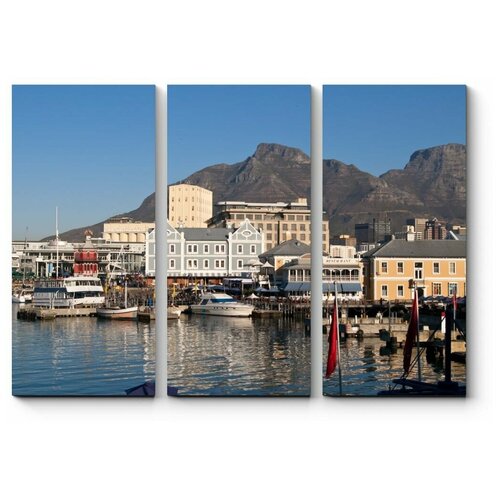 Модульная картина Солнечный вид Кейптауна110x79