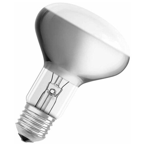 Лампа накаливания CONCENTRA R80 60Вт E27, OSRAM 4052899182332 (1 шт.)