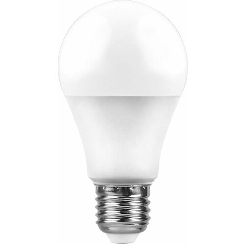 Лампа светодиодная LED 10вт Е27 теплый | код. 25457 | FERON ( 1шт. )