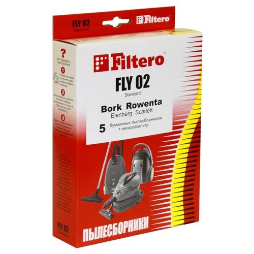Filtero Мешки-пылесборники FLY 02 Standard, 5 шт.