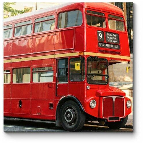 Модульная картина Красный символ Лондона 110x110
