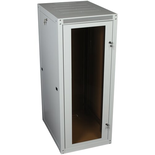 Шкаф телекоммуникационный 19 дюймов 25U 600x600мм серый B256060GWTWOF-RU