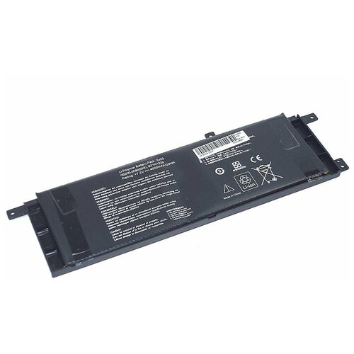 Аккумуляторная батарея для ноутбука Asus X453 7.6V 30Wh 3950mAh OEM черная
