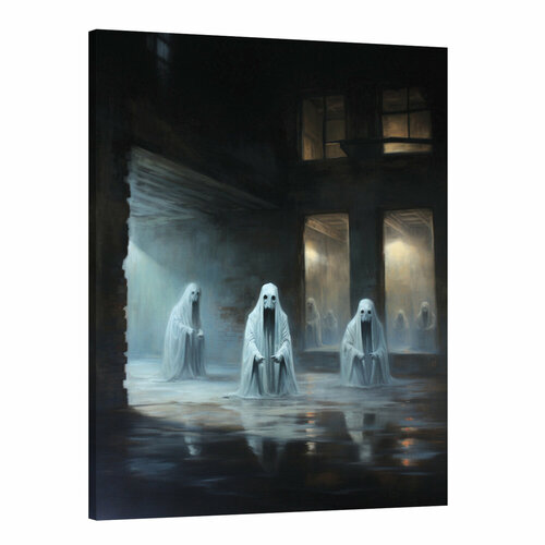 Интерьерная картина 50х70 "Хэллоуин: Темное пробуждение"
