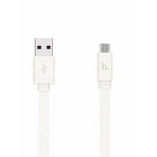 Кабель USB MicroUSB Hoco X5 белый