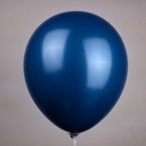 Воздушный шар 12'/30 см Пастель темно-синий 5 шт.