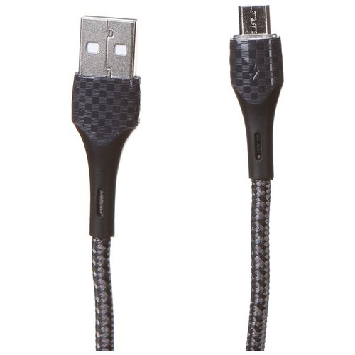 Аксессуар Ldnio LS522 USB - MicroUSB 2.4A 2m Grey LD_B4514