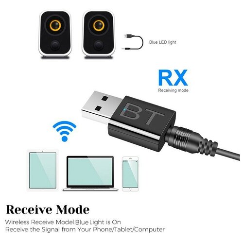 Wireless 2in1 Aux+Usb