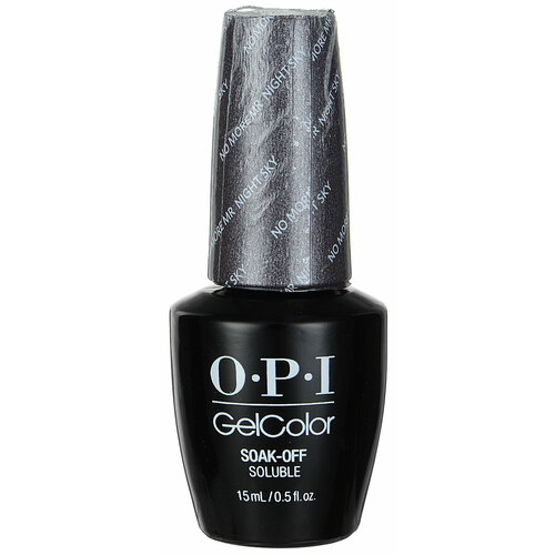 OPI Гель-лак "GelColor", тон No More Mr. Night sky, 15 мл