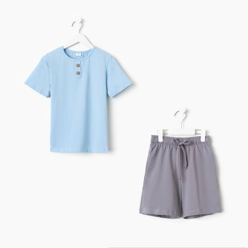 Комплект одежды Minaku, размер 92-98, голубой, серый