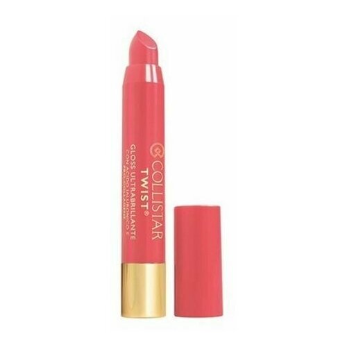 Collistar -twist ultra shiny gloss with hyaluronic pro 207 coral pink блеск для губ 2.5 г