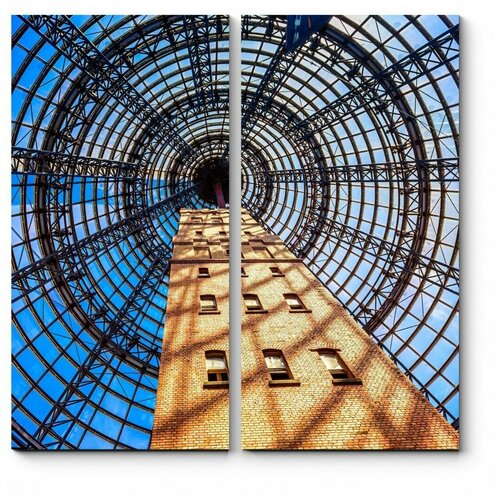 Модульная картина Центральная башня Мельбурна100x100