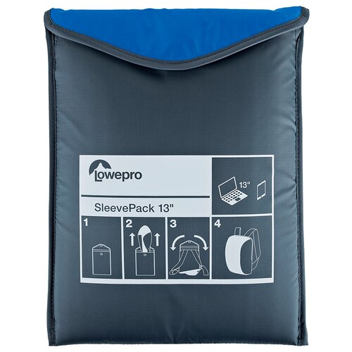 Сумка-рюкзак 13.0 LowePro SleevePack Light Blue-Grey