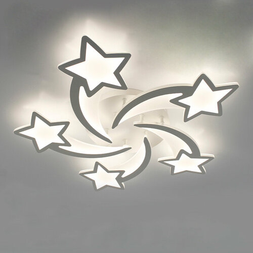 Светильник светодиодный управляемый ROOM star 100W 5S-APP-695x70-WHITE/WHITE-220-IP20