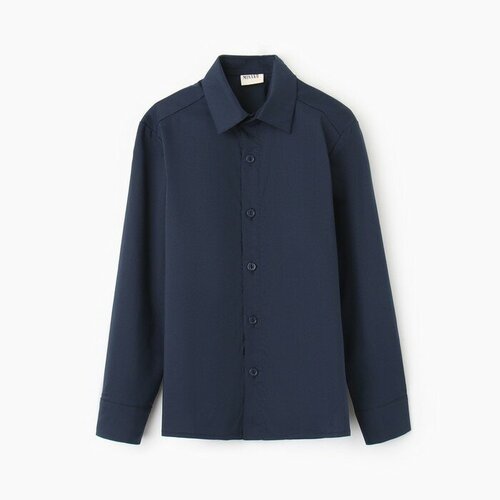 Рубашка Minaku, размер 34, синий