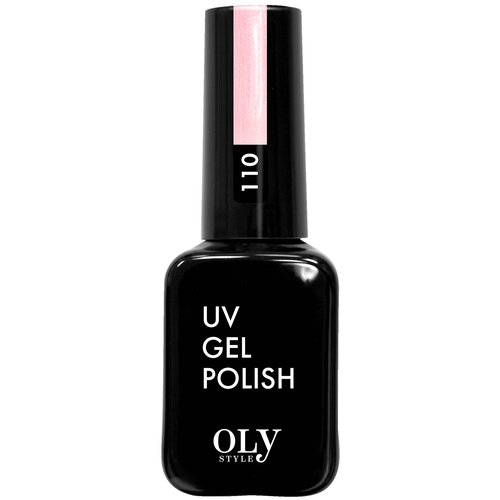 Olystyle гель-лак для ногтей UV Gel Polish, 10 мл, 110 розовый перламутр