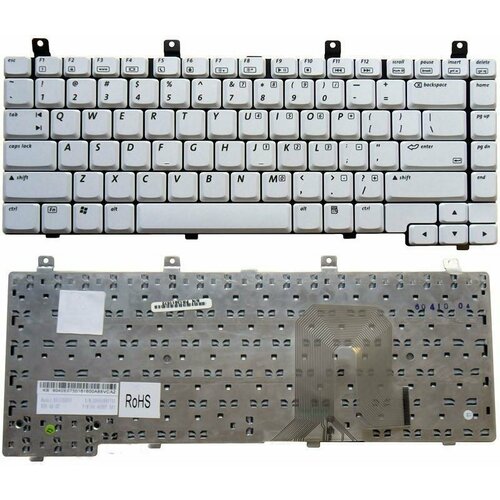 Клавиатура для ноутбука HP Compaq Presario V4201 белая